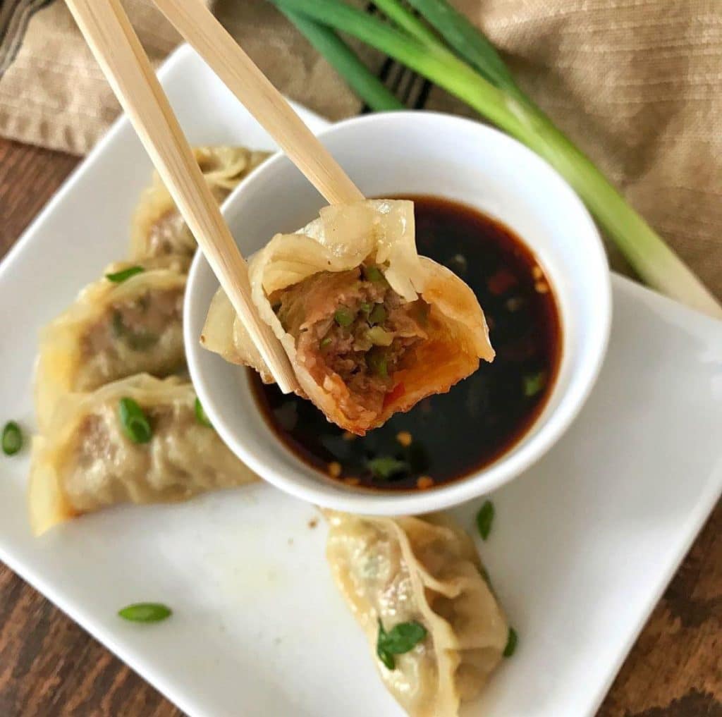 Pork Potstickers: Savor the Flavor - The Feast Restaurant on Anna Maria ...
